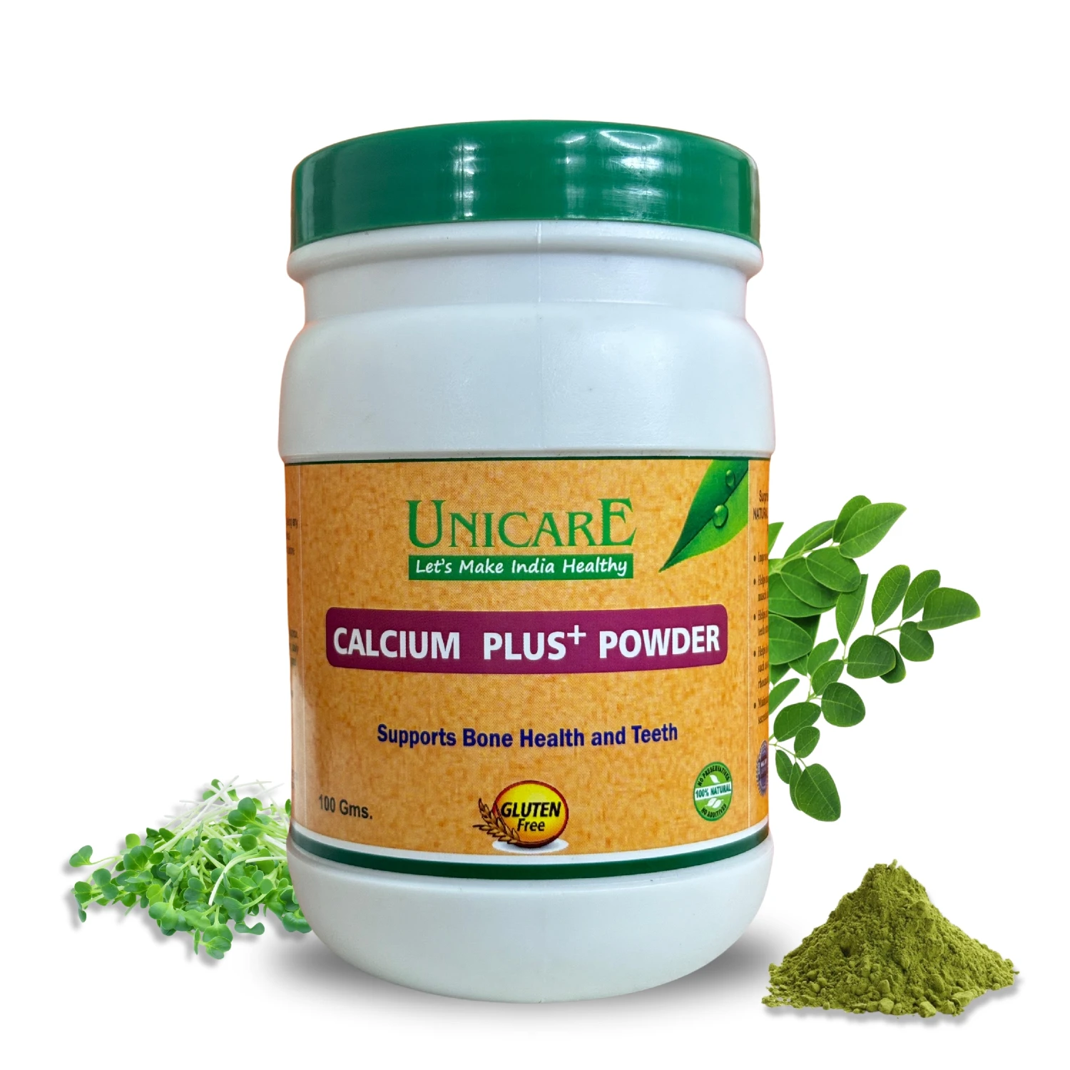 Calcium Plus+ Powder: Herbal Product For Bone & Teeth Health